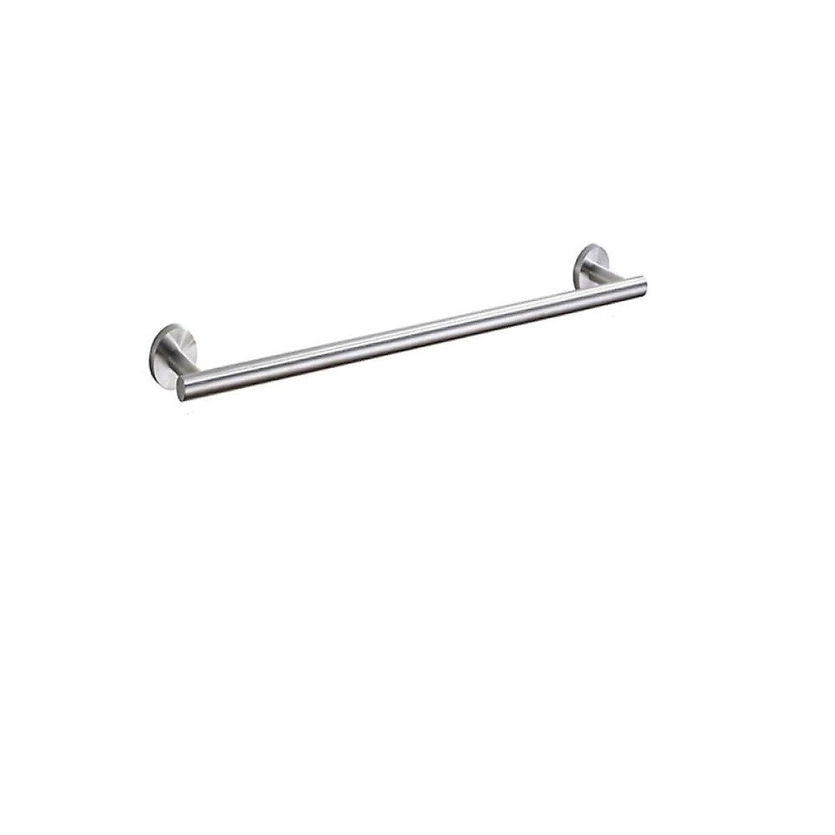 Round Bathroom Accessories Stainless Steel Brushed Toilet Paper Holder Towel Ring Robe Hook Towel Rail Bar Bathroom Hardware,60cm Towel Bar