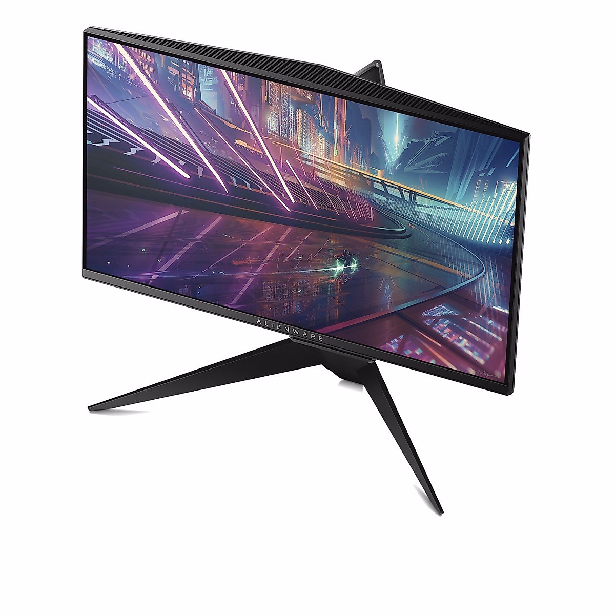Alienware 25 Gaming Monitor - AW2518Hf, Full HD @ Native 240 Hz, 16:9, 1ms Response Time, DP, HDMI 2.0a, USB 3.0, AMD FreeSync, Tilt, Swivel, Height-Adjustable (Renewed)