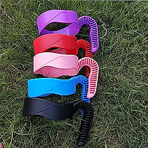 ALIENSX Tumbler Handle for YETI Rambler Cup, Anti Slip Travel Mug Grip Cup Holder for Stainless Steel Tumblers, Yeti, Ozark Trail, Rtic,Sic and More Tumbler Mugs BPA Free (RED, 30OZ)