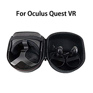 RINAMK Protective Cover for Oculus Quest VR and Controller Bag for Accessories