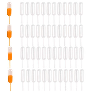120Pcs 4ml Cupcake Pipettes, Dessert Pipettes Cupcake Strawberry Infuser Tubes Pipette Baking Shot Tubes for Liquor Strawberry Cupcake Injector Tube Shots for Alcohol Infused Tubes Mini Pipettes