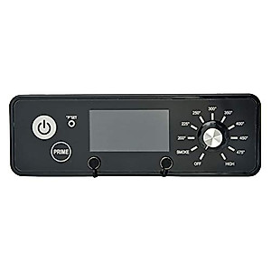 Stanbroil BBQ 120V 60Hz Square Thermostat Controller Board with LCD Display Module for Pit Boss P9 Wood Oven
