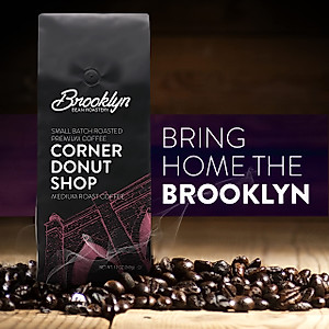 Brooklyn Beans Bagged Ground Coffee Variety Pack Light Medium Dark Roast and Flavored Assorted Gift Sampler 72 Ounce, 12 Oz Pack ,(Pack of 6)