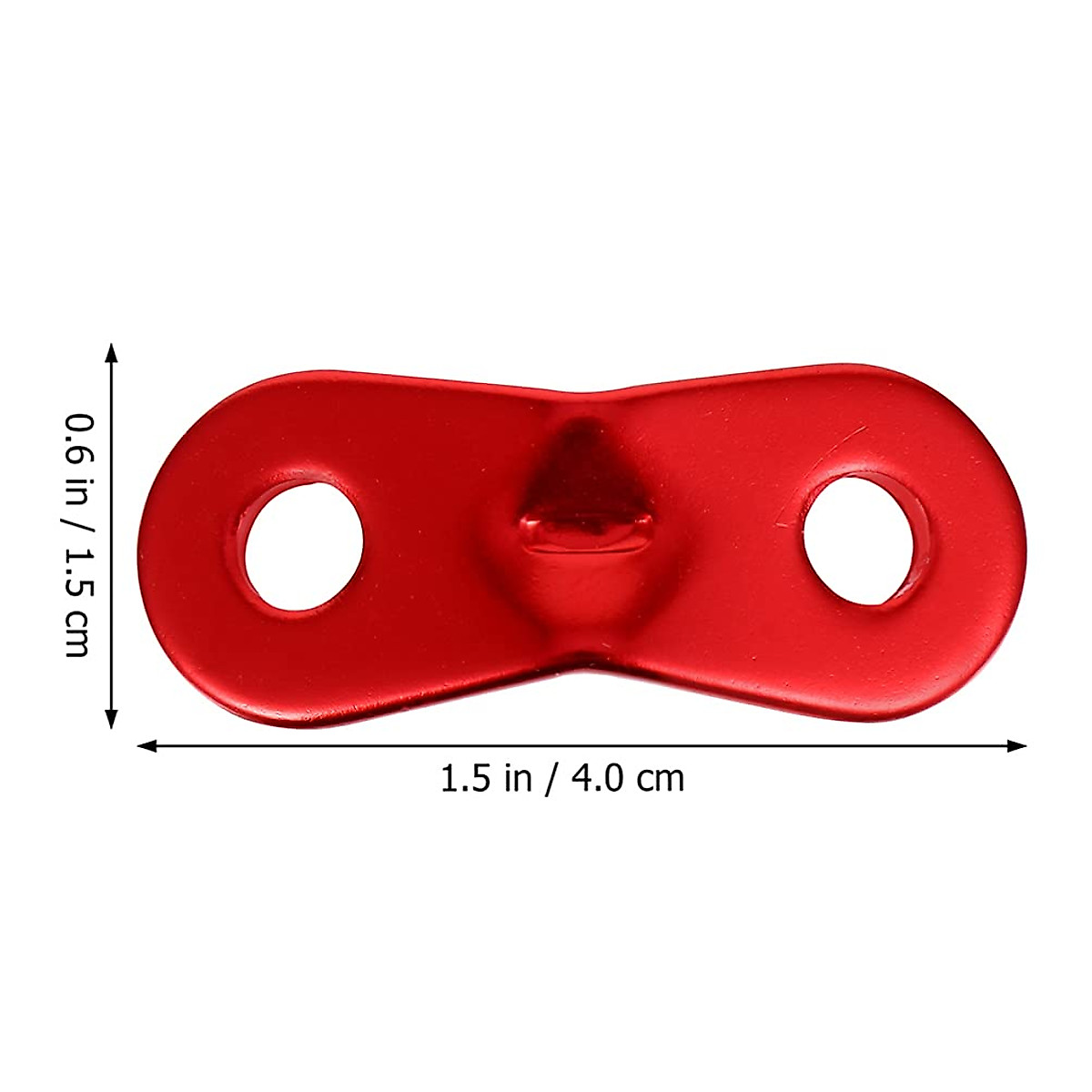 BESPORTBLE 40 Pcs Double Eye Wind Rope Buckle Reliable Rope Buckles Camping Rope Buckles Tent Rope Fastener Camping Supplies Camping Buckles Wind Rope Fixed Buckles Camping Accessory