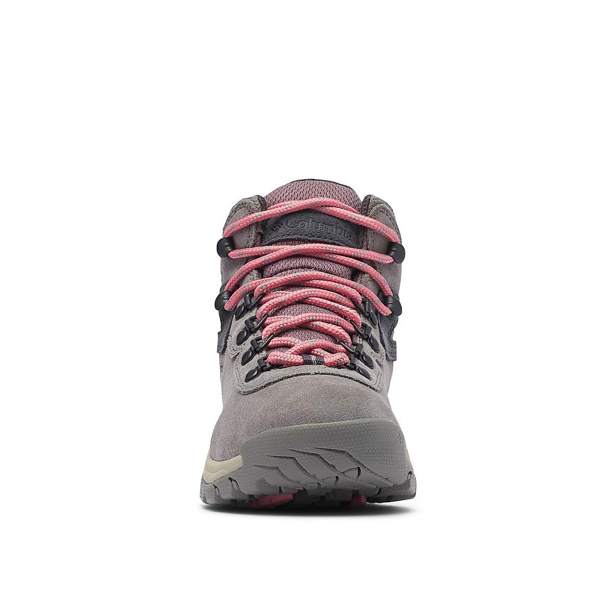 Columbia Women's Newton Ridge Plus Waterproof Amped, Stratus/Canyon Rose, 5