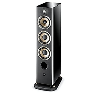 Focal ARIA 926 Black Tower Speaker Pair, CC900 Black Center Speaker and F300ICW6 in-Wall/in-Ceiling Speaker Pair