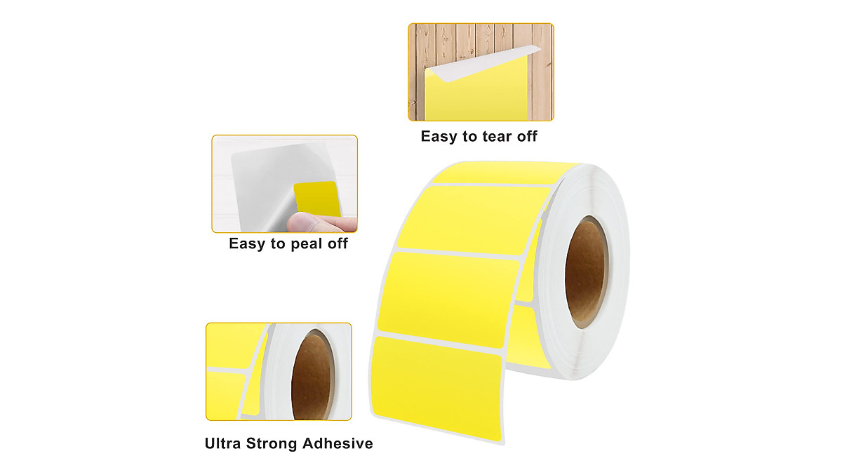 Perforated Thermal Address Labels - 1000 Stickers