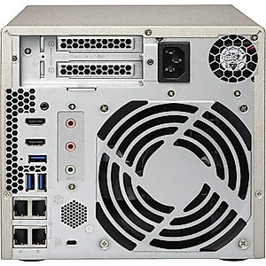QNAP Turbo NAS TVS-473e NAS Storage, AMD RX-421BD, 32GB DDR4, 2TB SSD for Ultra Fast Storage, 16TB HDD, Radeon R7 Graphics, RAID, QTS 4.3 Operating System
