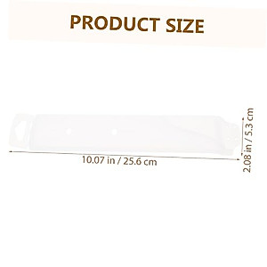 AUTSUPPL 6pcs Knife Case Kitchen Blade Sleeves Chef Knife Cutter Cover Clear Cutter Protective Sleeves Sleeve Protectors Scissors Kitchen Knife Suitcase Protector Pp