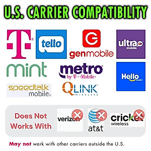 NUU A15 Cell Phone 4GB + 128GB, Compatible with Mint, Metro, T-Mobile, Qlink and More, Perfect for Teenagers, Dual SIM 4G, Octa-Core Helio G36 2.2GHz 6.5" HD+, Android 13, White, US Warranty