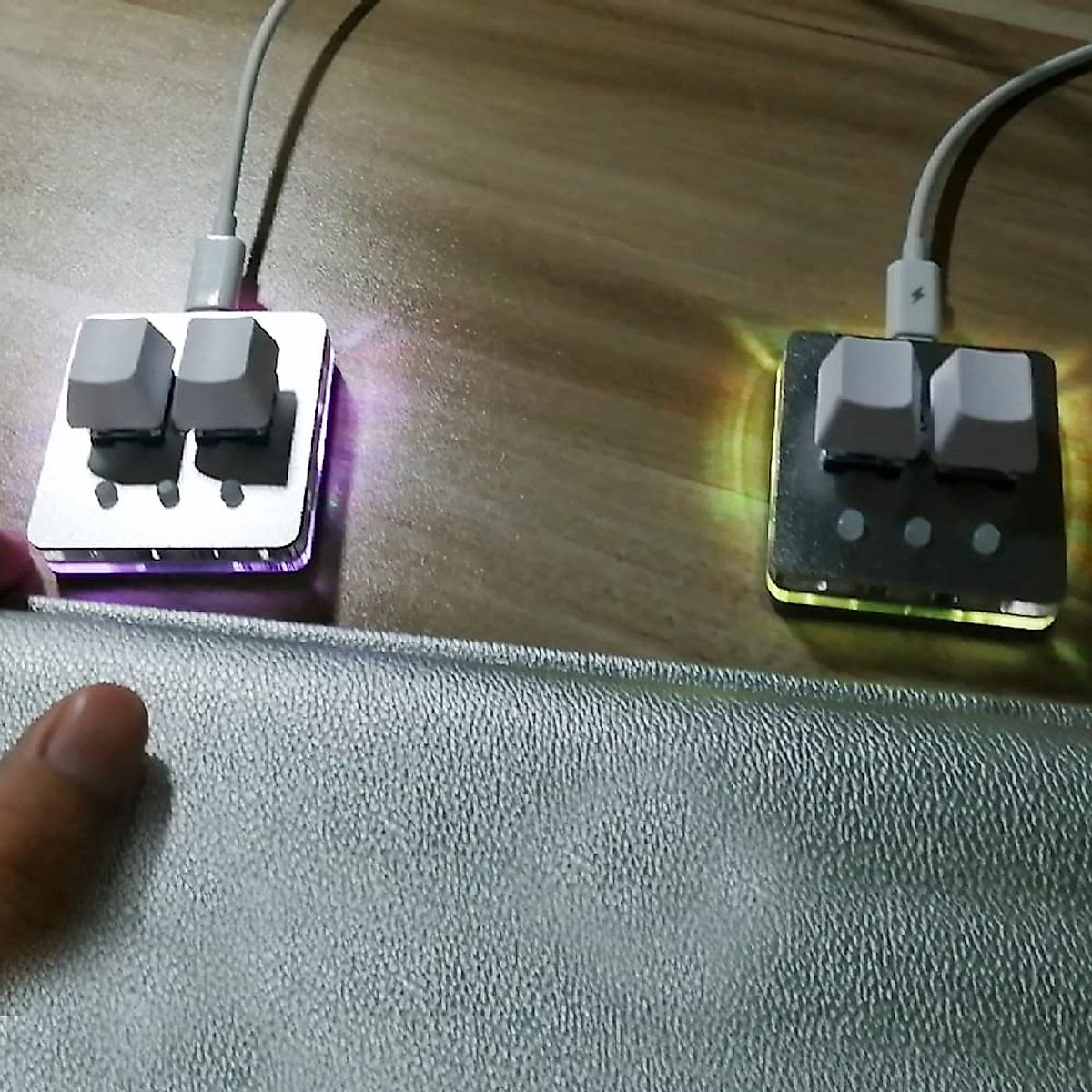 AMJUDOT OSU Keyboard-OSU Keypad Gaming PC One Handed Gaming Keyboard Cherry Switches for Mechanical Keyboard （Type-C-Tea Cherry Tea