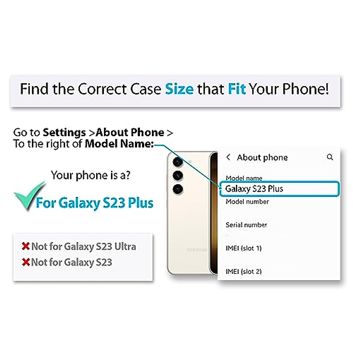 Coolwee Clear Glitter for Samsung Galaxy S23 Plus Case Thin Flower Slim Cute Crystal Lace Bling Sparkle Floral Hard Plastic Cover Back Soft TPU Bumper Protective Mandala Henna Anti Yellowing