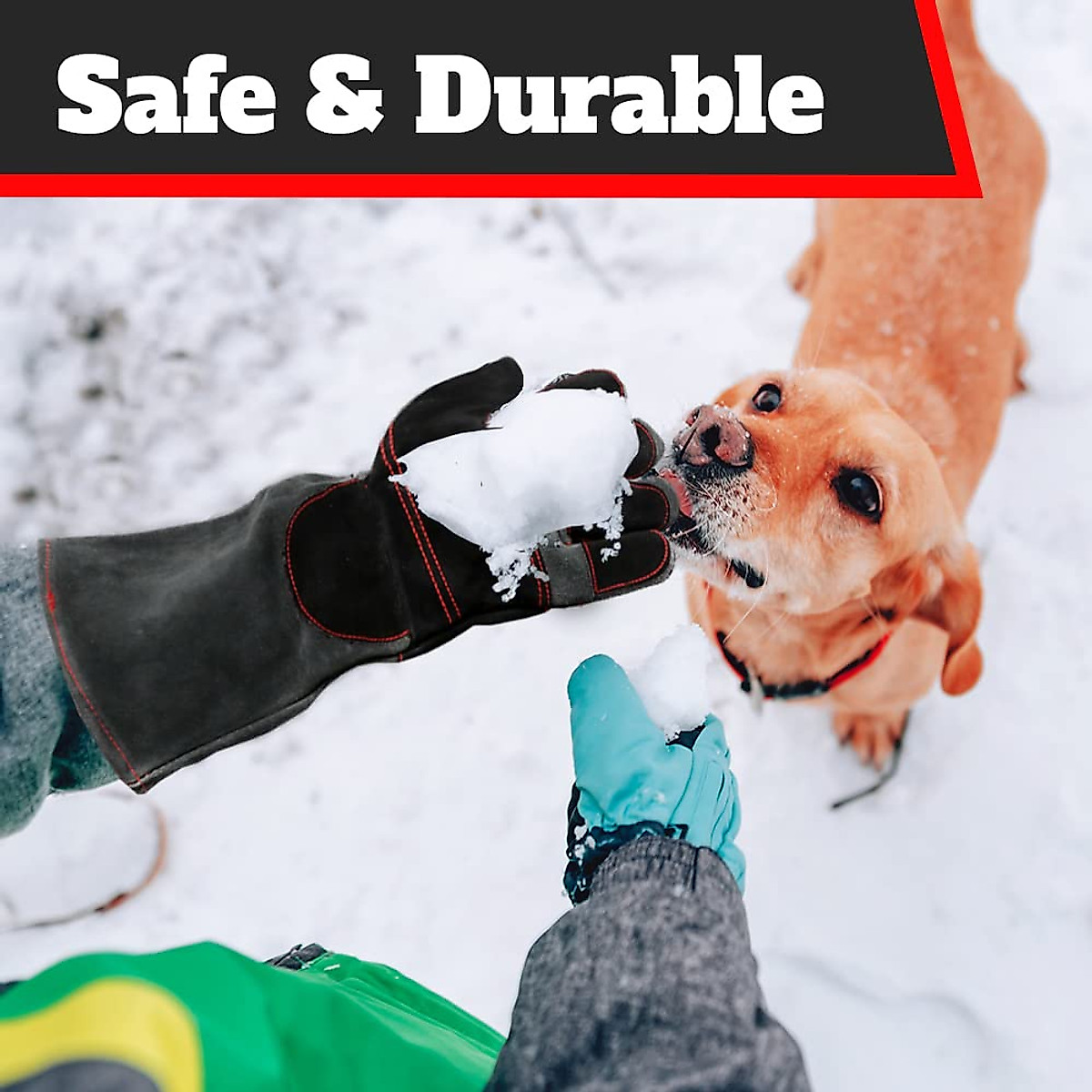 TIROTECHS Bite Proof Animal Handling Gloves, Bite Proof Gloves, Dog Bite Gloves, Dog Bite Proof Gloves, Anti Dog Bite Gloves, Cat Gloves Bite Proof, Cat Grooming Gloves