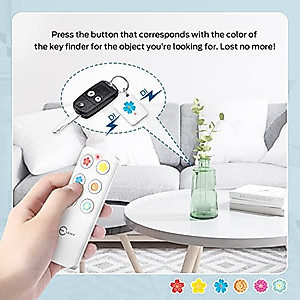 Key Finder, Esky 80dB RF Item Locator with 100ft Working Range