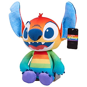 Just Play Disney Pride 16-inch Large Plush Stuffed Animal – Stitch, Alien, Soft Plushie, Kids Toys for Ages 2 Up, Amazon Exclusive