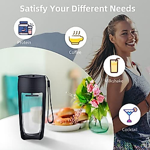 LeadNear Electric Shaker Bottle,Gifts for Men Dad Husband, Made With Tritan - BPA Free Shaker Bottles For Protein Mixes - Upgrade 22OZ Electric Mixer Cups For Protein Powder, Shakes, Coffee, Cocktail