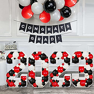 2023 Graduation Decorations - Large PRE-CUT 2023 Marquee Numbers Kit - Mosaic Foam Board Sign - Class of Party Supplies Decor for Kindergarten Preschool High School Christmas Wedding Prom Decoration
