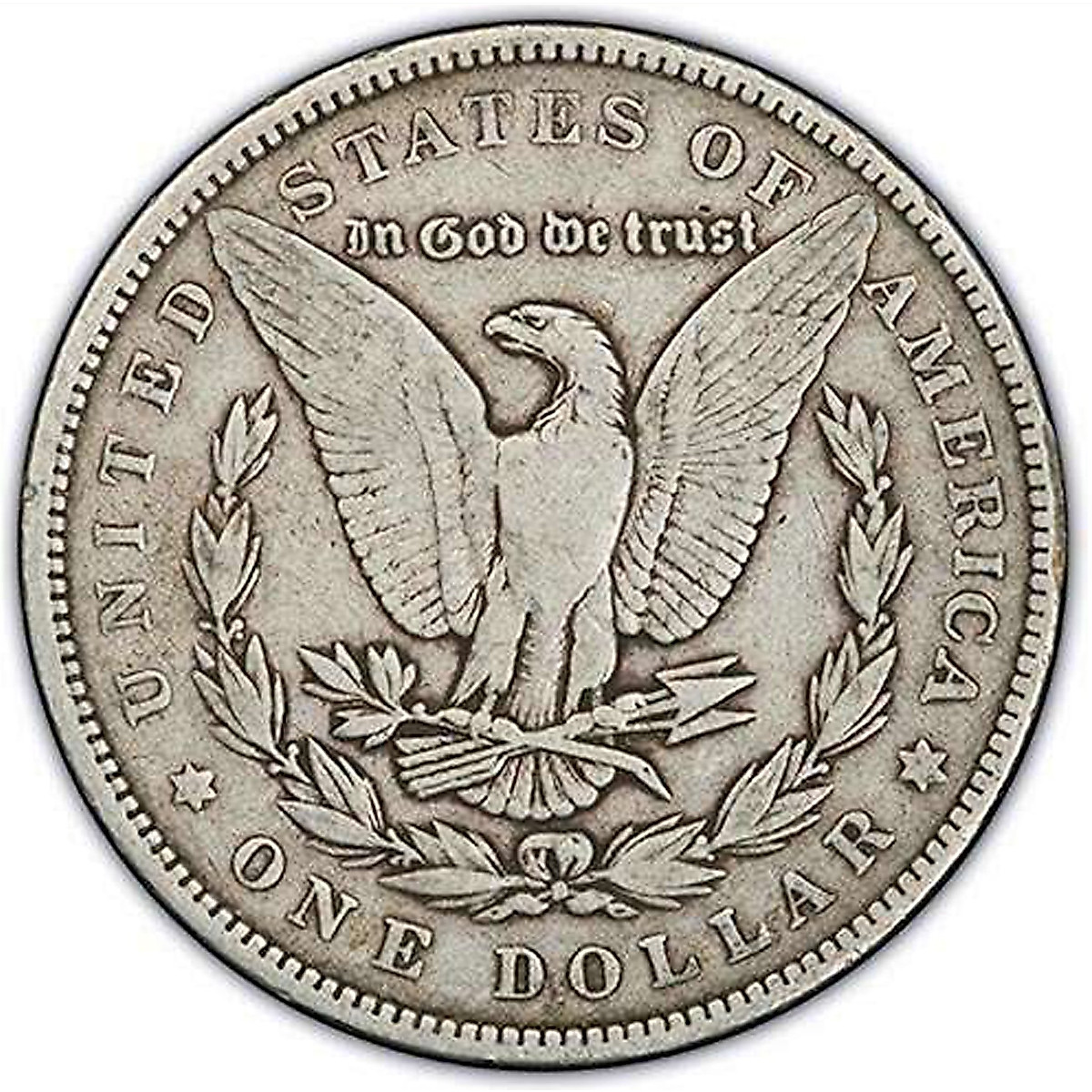 1878-1904 Morgan Silver Dollar (Random Year) $1 Very Good