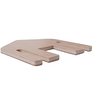 THE FRECKLED FROG - FF410 The Freckled Frog Happy Architect - Natural - Set of 28 - Ages 2+ - Wooden Building Blocks for Preschoolers and Elementary Aged Kids