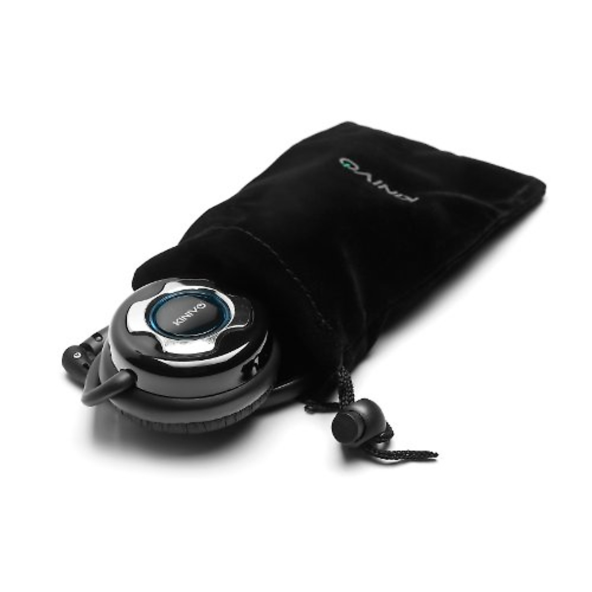 Kinivo BTH220 Bluetooth Stereo Headphone – Supports Wireless Music Streaming and Hands-Free Calling