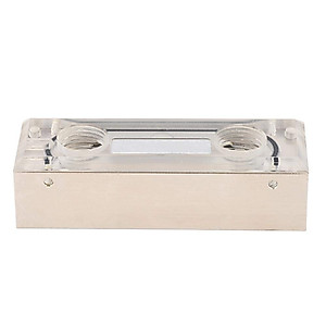 S erounder Water Block for M2 Solid-State Drive 2280, PC Water Cooling Heat Sink, with Copper Cold Plate, Easy Installation,Water Cooling Heat Sink Copper Block Cooler Accessories