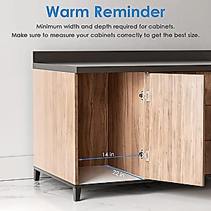 G-TING Pull Out Cabinet Organizer, Heavy Duty Slide Out Pantry Shelves Sliding Drawer Storage for Home, Kitchen, Bathroom, 13.97" W x 20.98" D, Request at Least 15 inch Cabinet Opening(2 Pack, Silver)