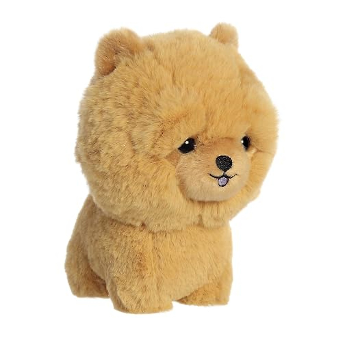Aurora® Playful Teddy Pets™ Chow Chow Stuffed Animal - Unique Design - Endless Play - Brown 6.5 Inches