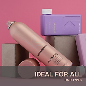 KEVIN.MURPHY SESSION.SPRAY FLEX - Flexible Finishing Hair Spray - For All Hair Types - Lightweight Hold - Humidity Resistant Hair Care - Travel Size - 100 mL / 3.4 fl oz