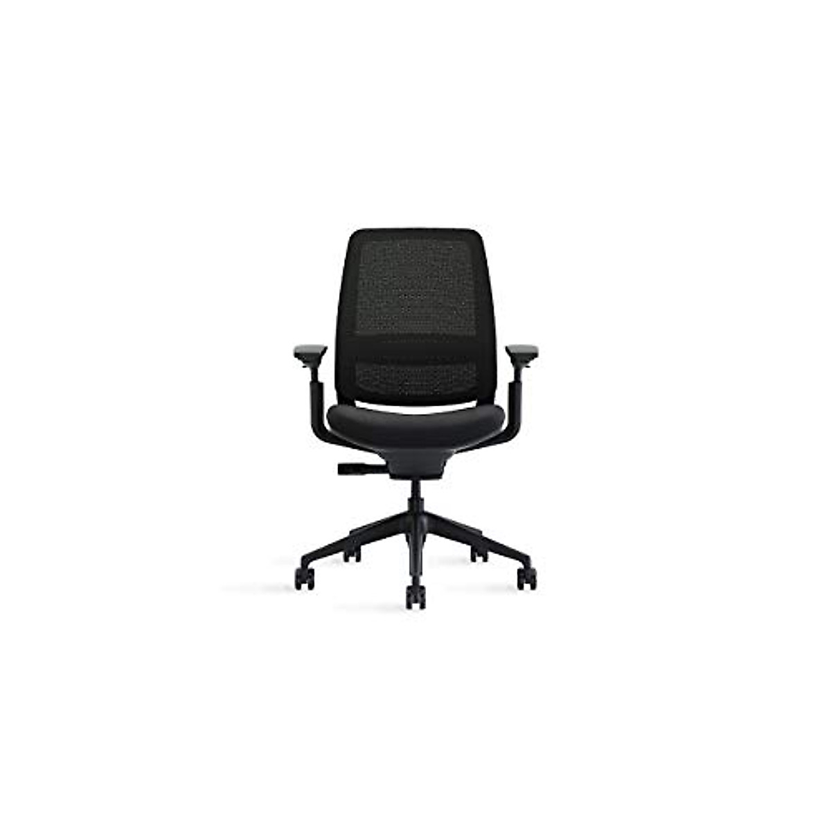 Steelcase Series 2 Office Chair, Graphite Frame, Cogent Connect Licorice