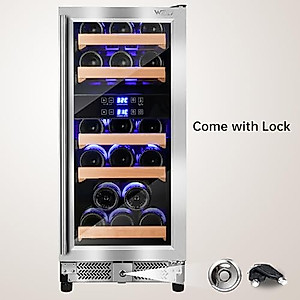 Weili 15 Inch Wine and Beverage Refrigerator