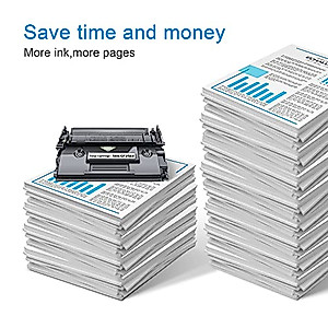 58X CF258X Toner Cartridge with Chip Replacement for HP 58X CF258X 58A CF258A to Use with HP Laserjet Pro M404n M404dn M404dw M404 Laserjet Pro MFP M428fdw M428fdn M428dw M406dn (1 Black)