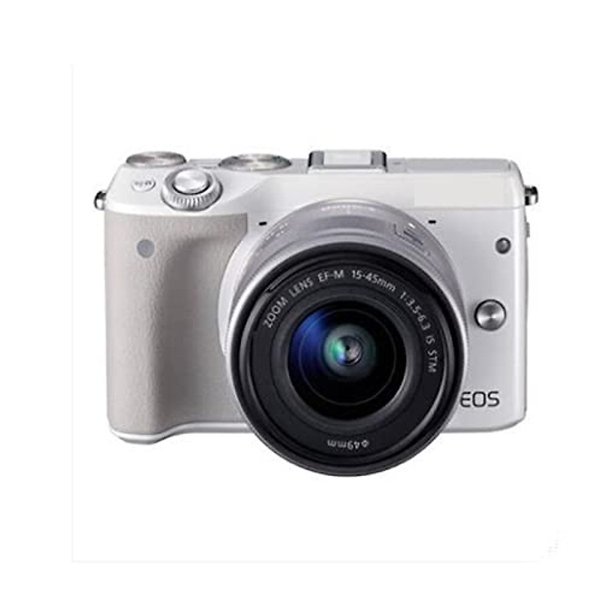 DYOSEN Digital Camera M3 Compact System Camera with 15-45mm is STM Lens/Used Digital Camera Photography (Color : W)