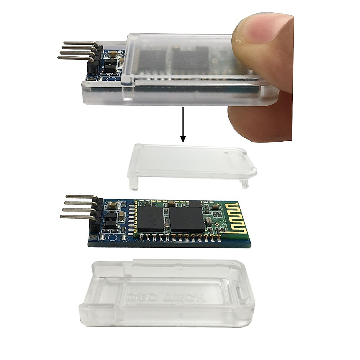 DSD TECH HC-06 Bluetooth 2.0 SPP Wireless BT Module for UNO R3 Nano (Basic Version)