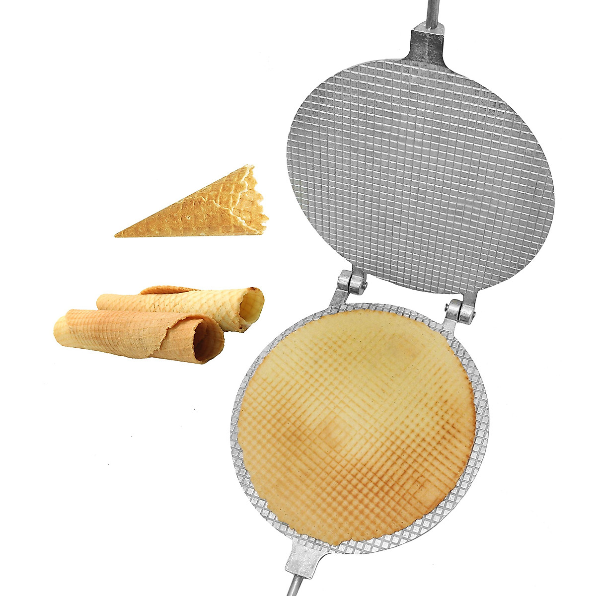 Waffle Maker - Waffle Cone Maker - Krumkake Iron - Wafer Maker - Waffle Makers - Waffle Cone Maker Machine - Stroopwafel Maker - Ice Cream Cone Maker - Wafer Iron - Stroopwafel Iron - Вафельница