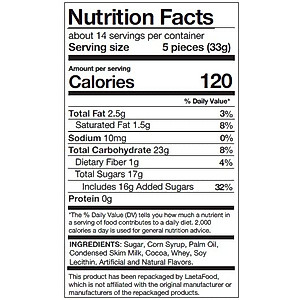 LaetaFood Tootsie Roll Midgees Cocoa Flavor Chewy Candy, Gluten-Free (1 Pound Pack)