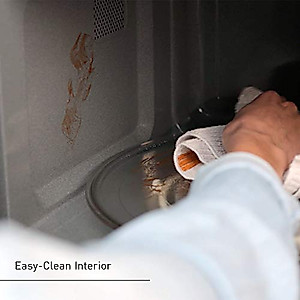 Panasonic NN-SU66LS 1100W with Genius Sensor Cook and Auto Defrost Countertop Microwave Oven, 1.3 cu ft, Stainless Steel