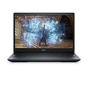 Dell Gaming G3 15 3500, 15.6 inch FHD Non-Touch Laptop - Intel Core i7-10750H, 16GB DDR4 RAM, 512GB SSD, NVIDIA GeForce RTX 2060 6GB GDDR6, Windows 10 Home - Black