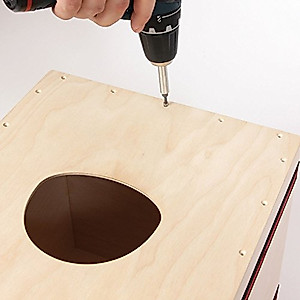 Sela SE 018 Snare Cajon Kit Medium with Instructions and Audio CD, (SE018)