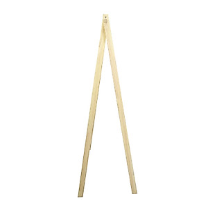 Casual Home Solid Wood No Tool Assembly Collapsible Aesthetic Clothing Garment Rack