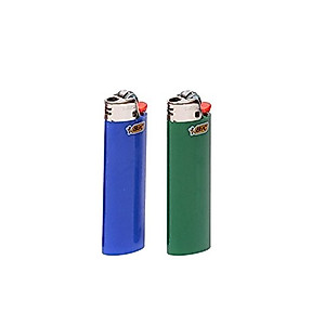 Bic Classic Full Size Lighters 2 Lighter Pack, Colors May Vary