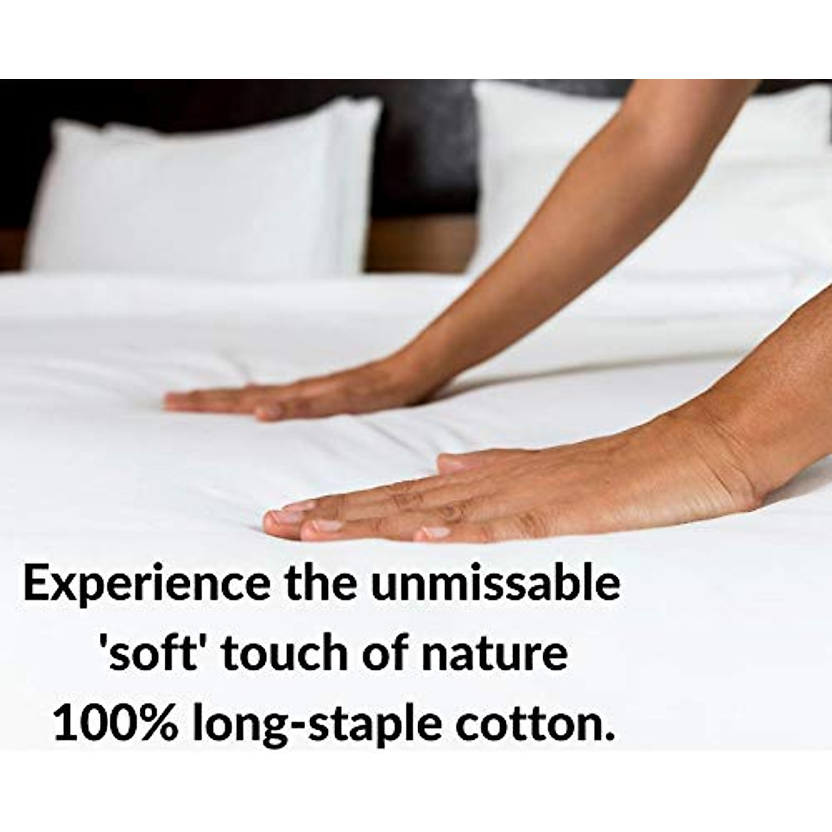 Duvet Cover Queen with Zipper Closure 3 Piece Duvet Set 1000 Thread Count 100% Long-Staple Egyptian Cotton Comforter Cover Ultra Soft Duvet Protector, Hotel Class Quilt Cover (Queen/Full, White)