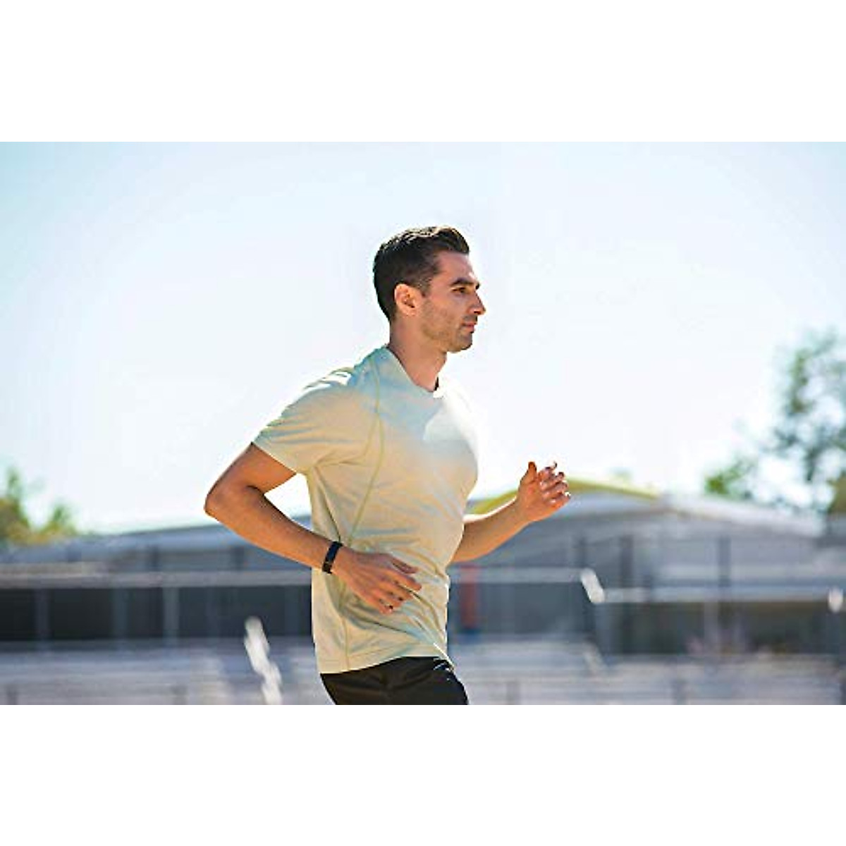 Fitbit Inspire HR Heart Rate and Fitness Tracker, One Size (S and L Bands Included), 1 Count