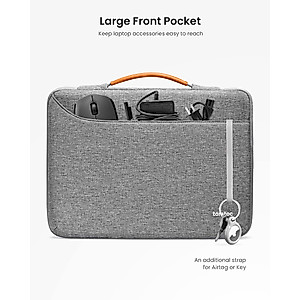 tomtoc 360 Protective Laptop Sleeve Case for 13-inch New Surface Pro 11/10/9/8/X with Surface Pro Flex/Signature Keyboard, 13.8-inch Surface Laptop 7th, Copilot+ PC, Water-Resistant Laptop Carry Bag