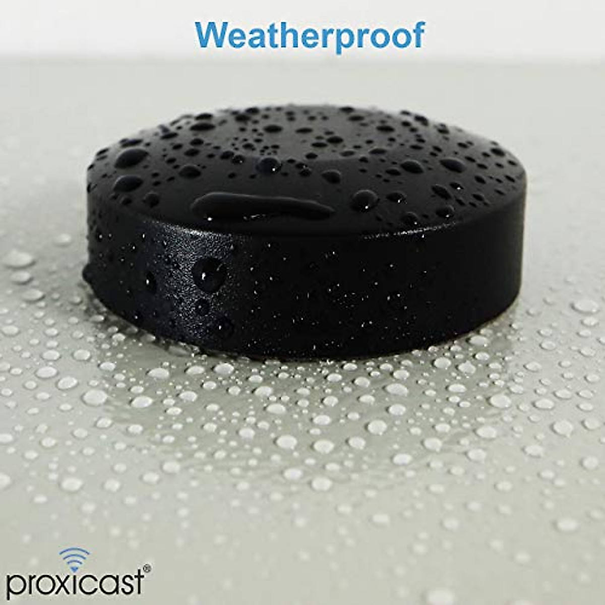 Proxicast Ultra Low-Profile Indoor/Outdoor WiFi Antenna - Triple Band 2.4/5.8/6 GHz - Fixed Through-Hole Screw Mount Bluetooth | ZigBee | WiFi Puck - 6.7 ft Coax Lead w/RP-SMA (ANT-130-005-2PK)