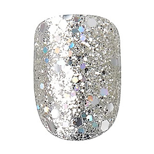 KISS imPRESS Press-On Manicure, Nail Kit, PureFit Technology, Short Press-On Nails, Time Slip, Includes Prep Pad, Mini File, Cuticle Stick, and 30 Fake Nails