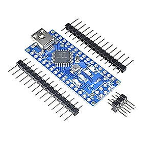 Classic Version 10Pcs Mini USB Nano 3.0 Atmega328P-AU atmega328 Microcontroller for Arduino FT232 5V 16M Board Module with Pins