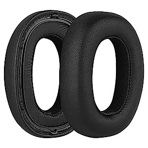 Geekria QuickFit Replacement Ear Pads for AKG N700NC Headphones Ear Cushions, Headset Earpads, Ear Cups Cover Repair Parts (Black)