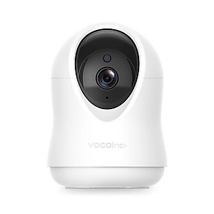 VOCOlinc Indoor Security Camera, 1080P Camera, Camera for Home Security/Baby Monitor/Pets, Pan/Tilt IP Camera with Night Vision, 2-Way Audio, Works with Apple Home HomeKit ONLY