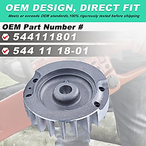 Adefol Flywheel Assembly for HUSQVARNA 445 445E 450 450E Gas Chainsaw #544 11 18-01