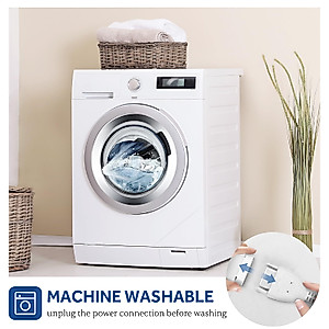 Sealy Heated Mattress Pad Full Size with 10 Heated Settings | Electric Mattress Pad Bed Warmer 54"x75" | Auto Shut Off 1-9 Hours| Fit Up to 15 Inch Deep Pocket | Machine Washable